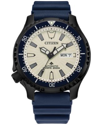 Citizen Men's Automatic Promaster Blue Strap Watch 44mm - Macy's