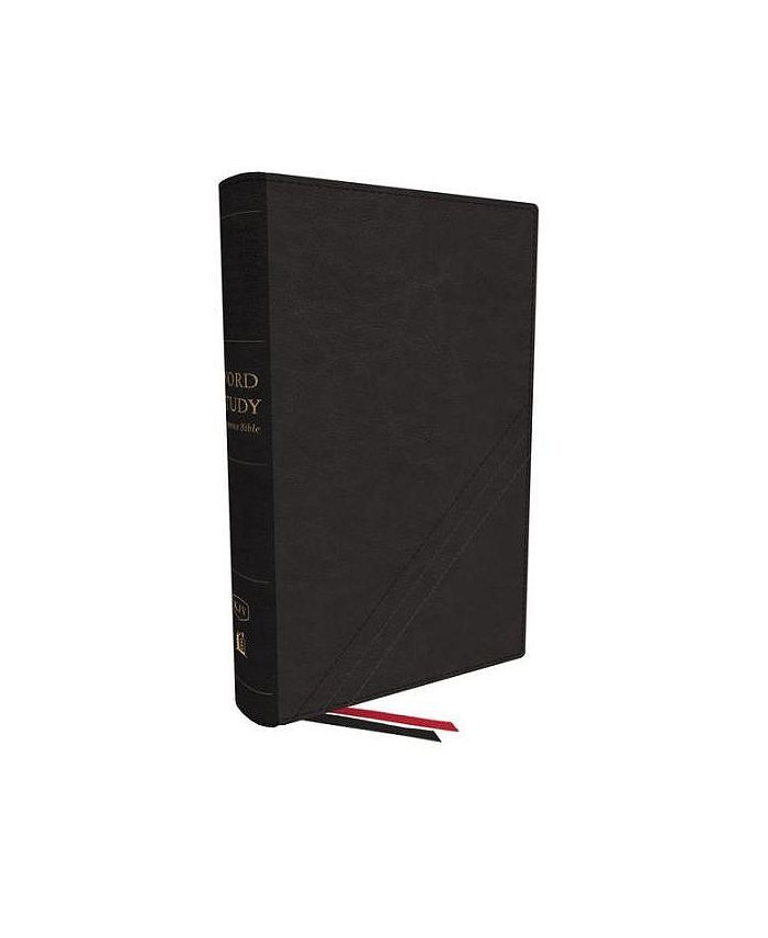 Barnes & Noble KJV, Word Study Reference Bible, Bonded Leather, Black ...