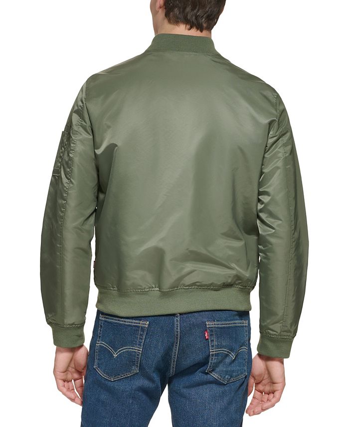 Levi's Men's Water Resistant Flight Bomber Jacket - Macy's
