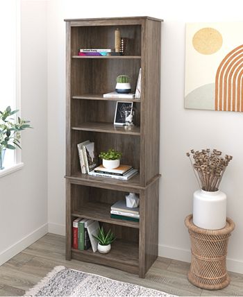 Prepac Tall 6-Shelf Bookcase - Macy's