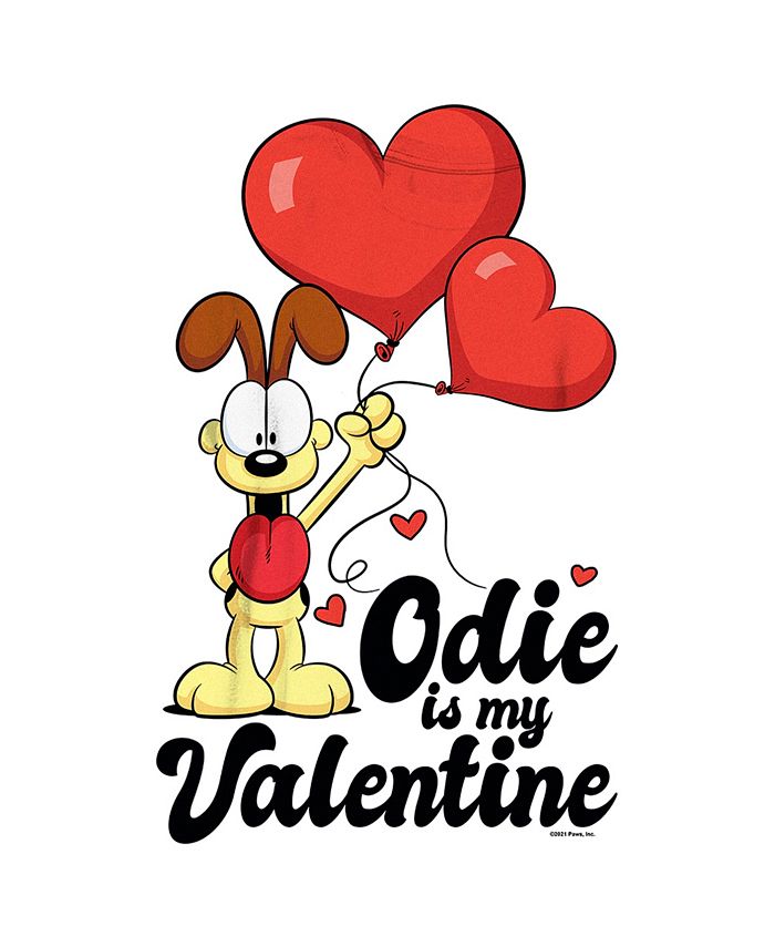 Nickelodeon Boy's Garfield Odie is My Valentine Child T-Shirt - Macy's