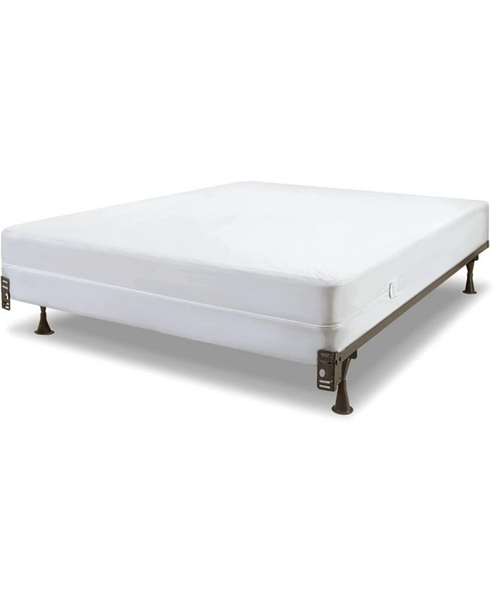 Guardmax Waterproof and Zippered Box Spring Cover - 6 Sided California ...