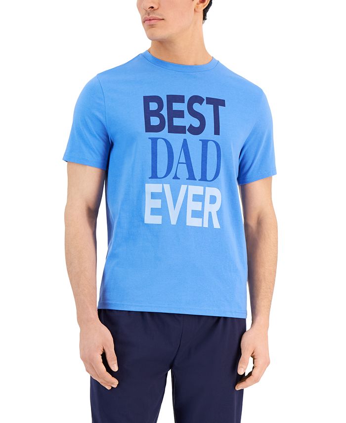 Club Room Men's 2-Pc. Best Dad Ever Pajama Set, Created for Macy's - Macy's