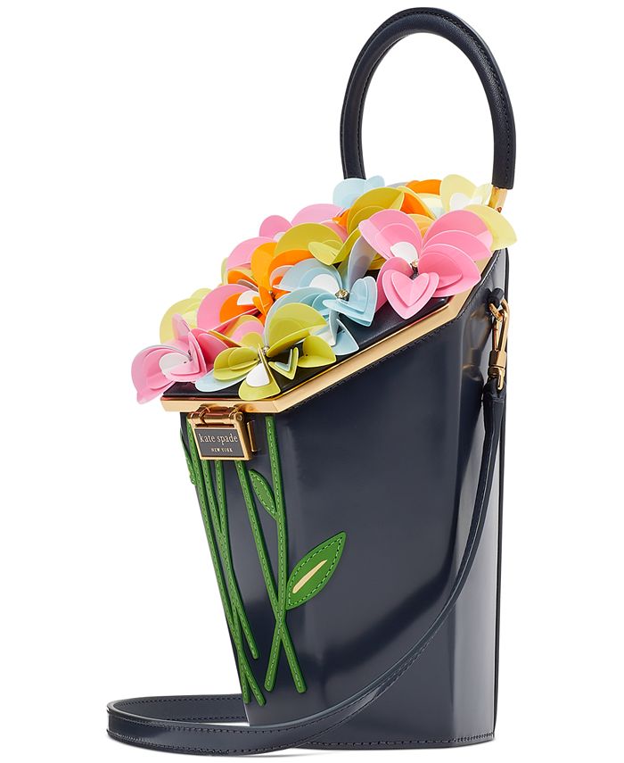 kate spade new york In Bloom Bouquet Embellished Spazzolato 3D Vase Top ...