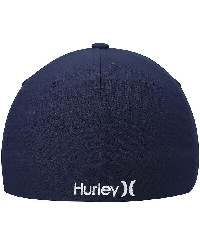 Hurley Men's Navy One and Only H2O-Dri Flex Hat - Macy's