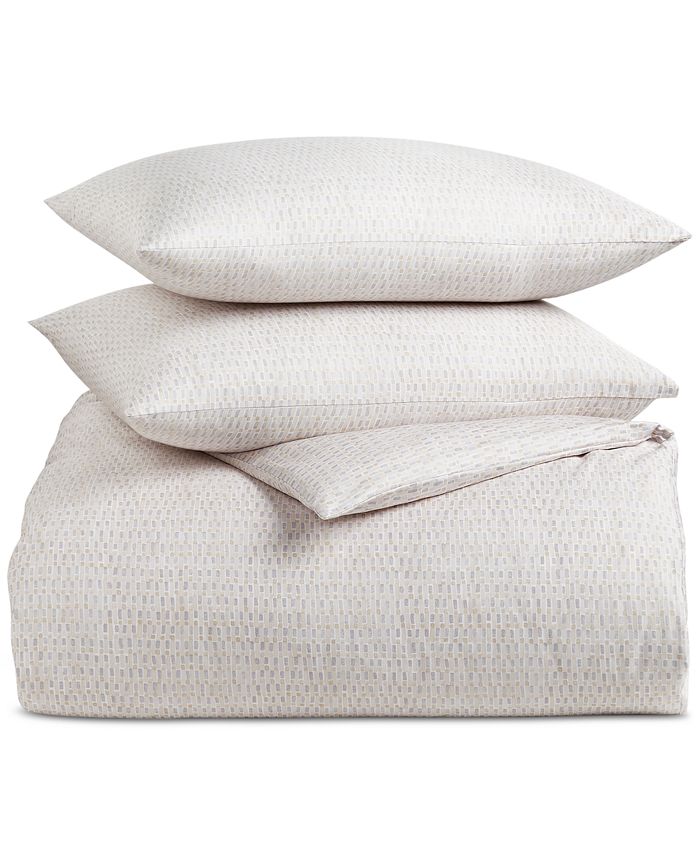 Oake Paint Check 2-Pc. Comforter Set, Twin, Created for Macy's - Macy's
