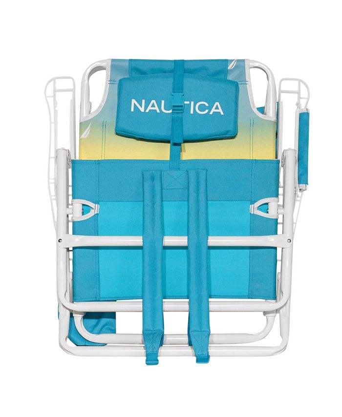 Nautica 5 Position Beach Chair - Macy's