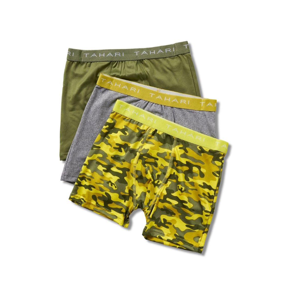 Click here for Tahari Boys 3-Pack Printed and Solid Boxer Briefs... prices