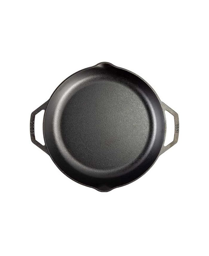 Lodge Cast Iron Chef Collection 14" Chef Style Skillet Cookware - Macy's