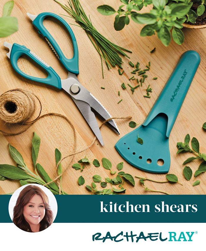 Rachael Ray Professional Multi Shear Kitchen Scissors with Herb ...