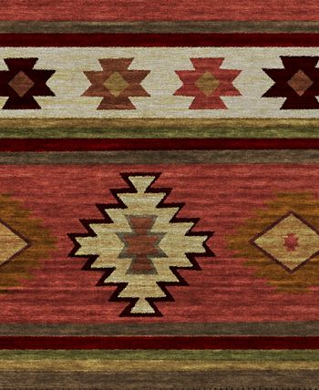 D Style Havasu HVU4 8' x 8' Round Area Rug - Macy's