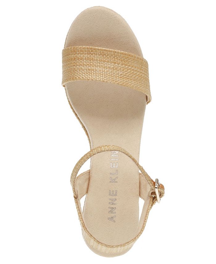 Anne Klein Women's Wella Wedge Sandals - Macy's