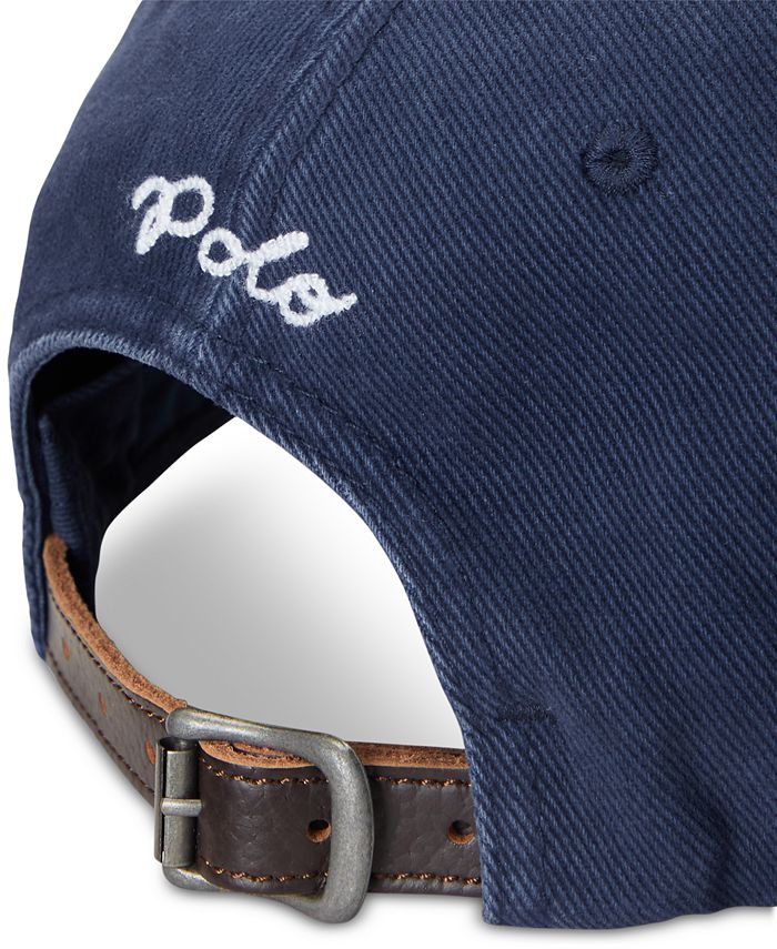 Polo Ralph Lauren Men's Appliquéd Twill Ball Cap - Macy's