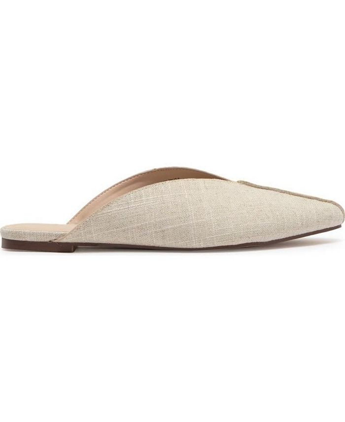 French Connection H Halston Women's Slip On Flat Mules - Macy's