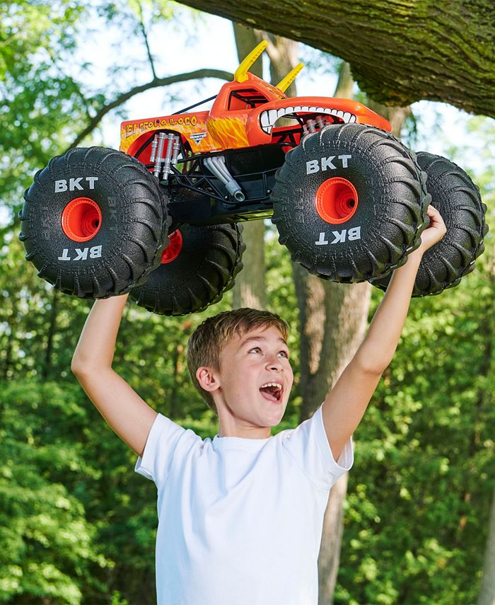 Monster Jam Official Mega El Toro Loco, All-Terrain Remote Control ...