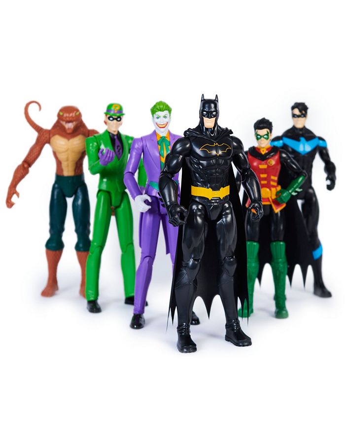 DC Comics Batman 6-Pack 12" Action Figures - Macy's