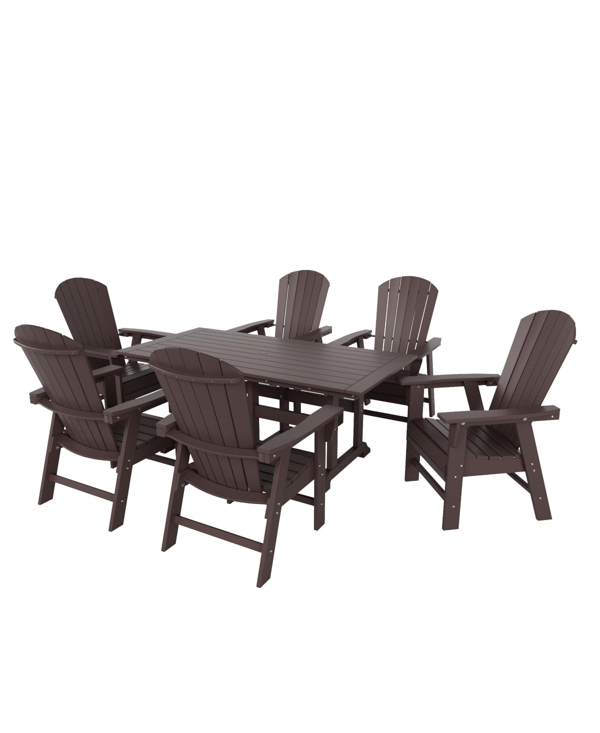 Click here for WestinTrends 7 Piece Outdoor Patio Dining Table an... prices