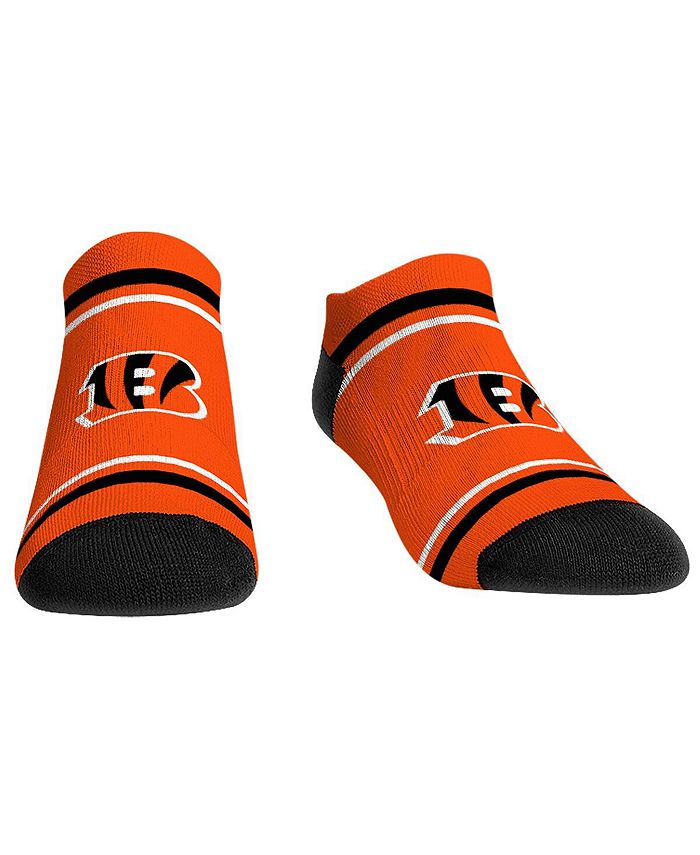 Rock 'Em Men's and Women's Socks Cincinnati Bengals Logo Lines Ankle ...