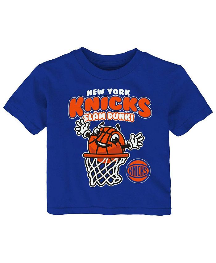 Outerstuff Infant Boys and Girls Blue New York Knicks Happy Dunk T ...