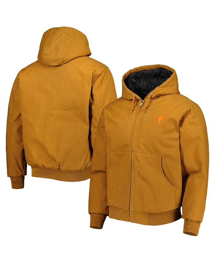 Dunbrooke Men's Tan Texas Longhorns Dakota Full-Zip Hoodie - Macy's