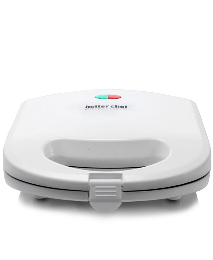 Better Chef Nonstick Sandwich Maker Grill in White - Macy's