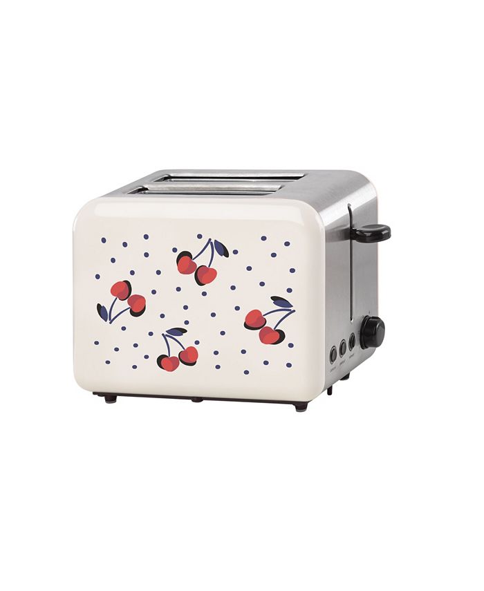 Kate Spade New York Vintage-Like Cherry Dot Toaster - Macy's