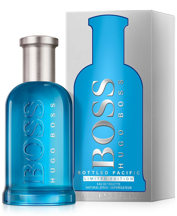 Hugo Boss Mens Boss Bottled Pacific Eau De Toilette Spray 3 3 Oz