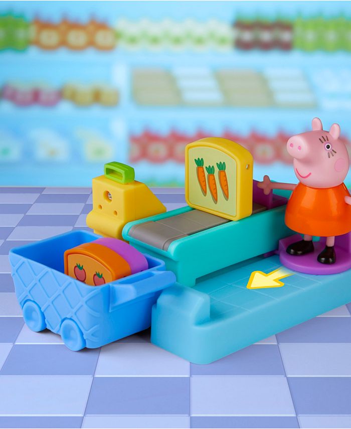 Peppa Pig Peppa Supermarket Play Set, 10 Piece - Macy's