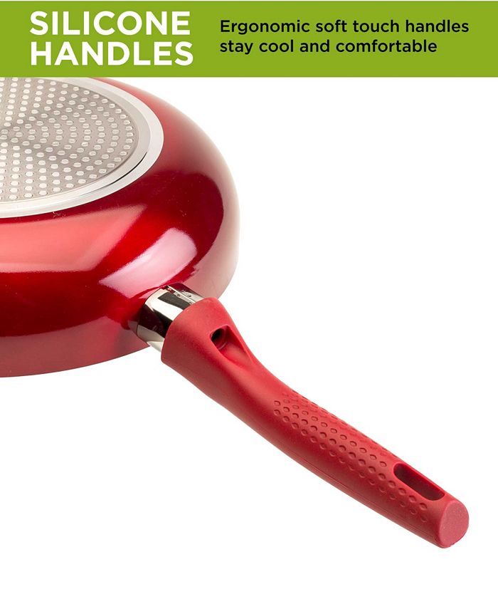 Ecolution Aluminum 4 Quart Bliss Non-Stick Deep Cooker Fry Pan - Macy's