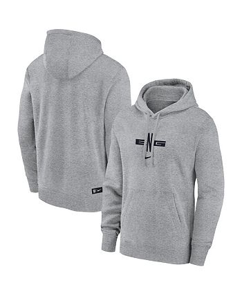 Nike Men's Gray England National Team Club Logo Pullover Hoodie - Macy's