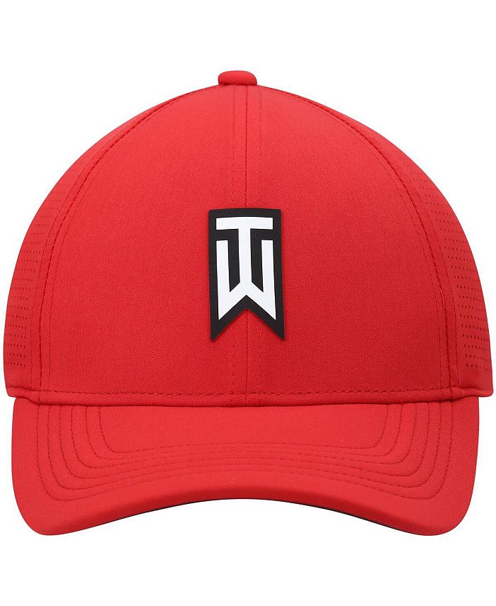 Nike Men's Red Tiger Woods Legacy91 Performance Flex Hat - Macy's