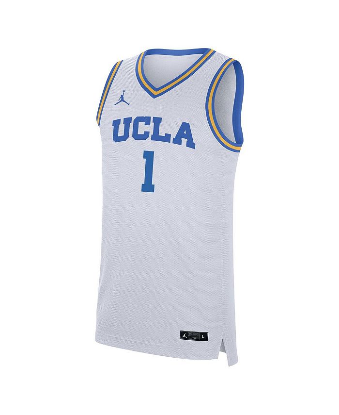 Jordan Men's #1 White UCLA Bruins Replica Jersey - Macy's