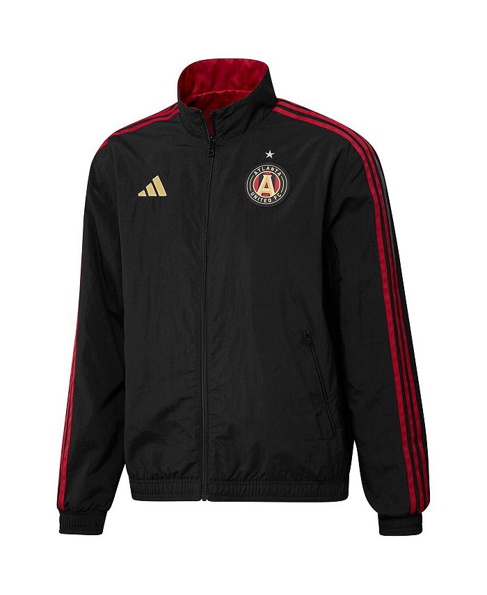 adidas Men's Black and Red Atlanta United FC 2023 On-Field Anthem Full ...