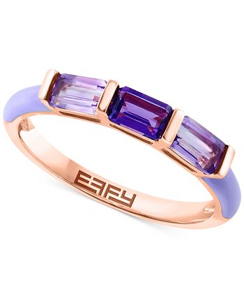 EFFY Collection EFFY® Amethyst (1/5 ct. t.w.) & Pink Amethyst (5/8 ct ...