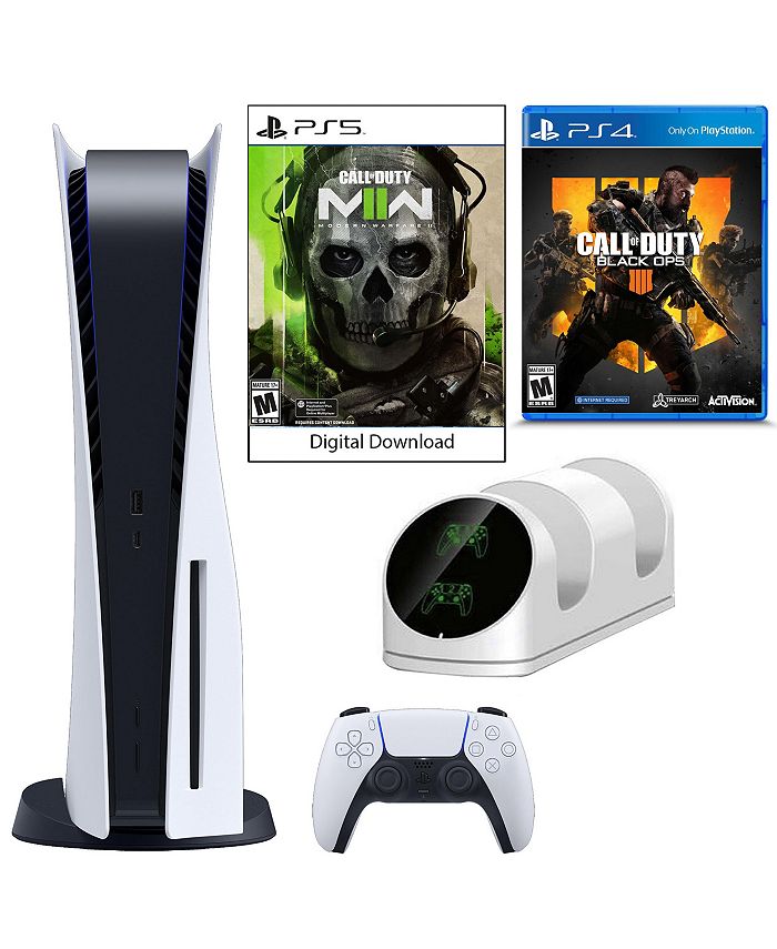 PlayStation PS5 COD: Modern Warfare II Console with COD: Black Ops 4 ...