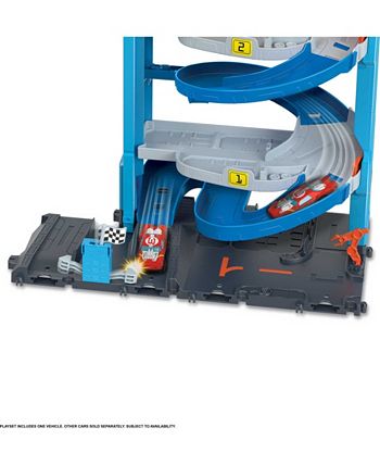Hot Wheels City Transforming Race Tower Playset - Macy's