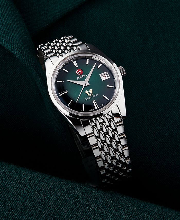 Rado Unisex Swiss Automatic Golden Horse 1957 Limited Edition Stainless ...