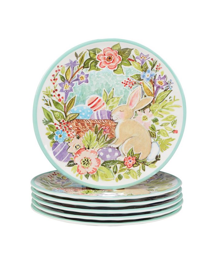 Certified International Joy of Easter 12-PC Melamine Dinnerware Set ...