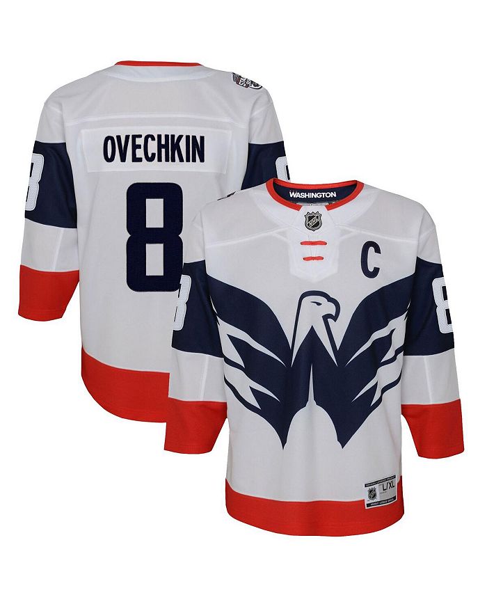 Outerstuff Big Boys Alexander Ovechkin White Washington Capitals 2023 NHL Stadium Series Player ...