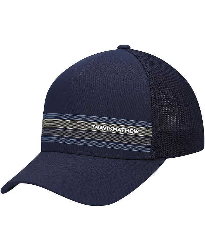 Travis Mathew Men's Navy Baby Got Bass Trucker Snapback Hat - Macy's