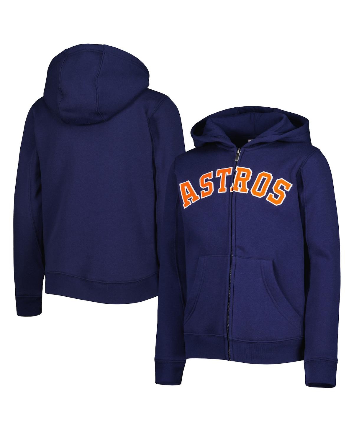 Click here for Big Boys Navy Houston Astros Wordmark Full-Zip Fle... prices