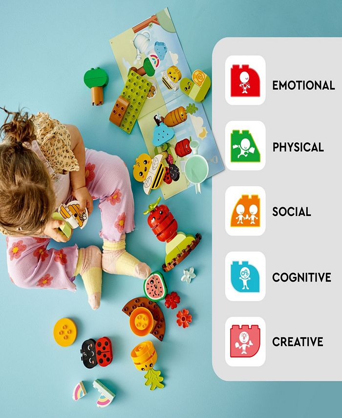 LEGO® DUPLO 10984 My First Garden Toy Building Set - Macy's