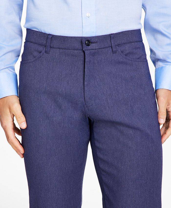 Tommy Hilfiger Men's TH Flex Modern Fit Four-Pocket Twill Pants - Macy's