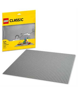 LEGO® Classic 11024 Gray 48" x 48" Stud Toy Building Baseplate - Macy's