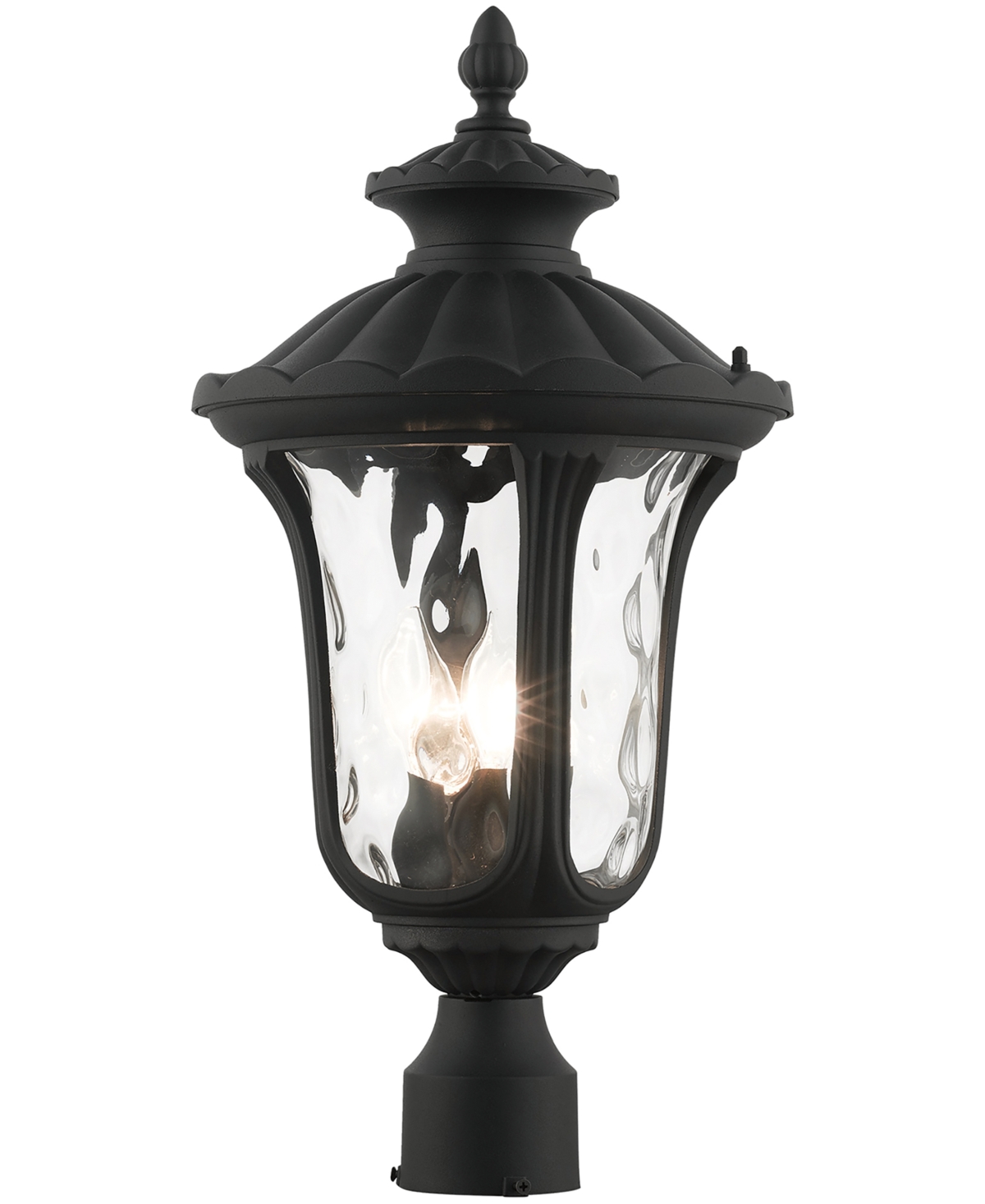 Click here for Livex Oxford 3 Light Outdoor Post Top Lantern - Te... prices