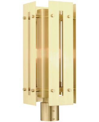 Livex Utrecht 1 Light Outdoor Post Top Lantern - Macy's