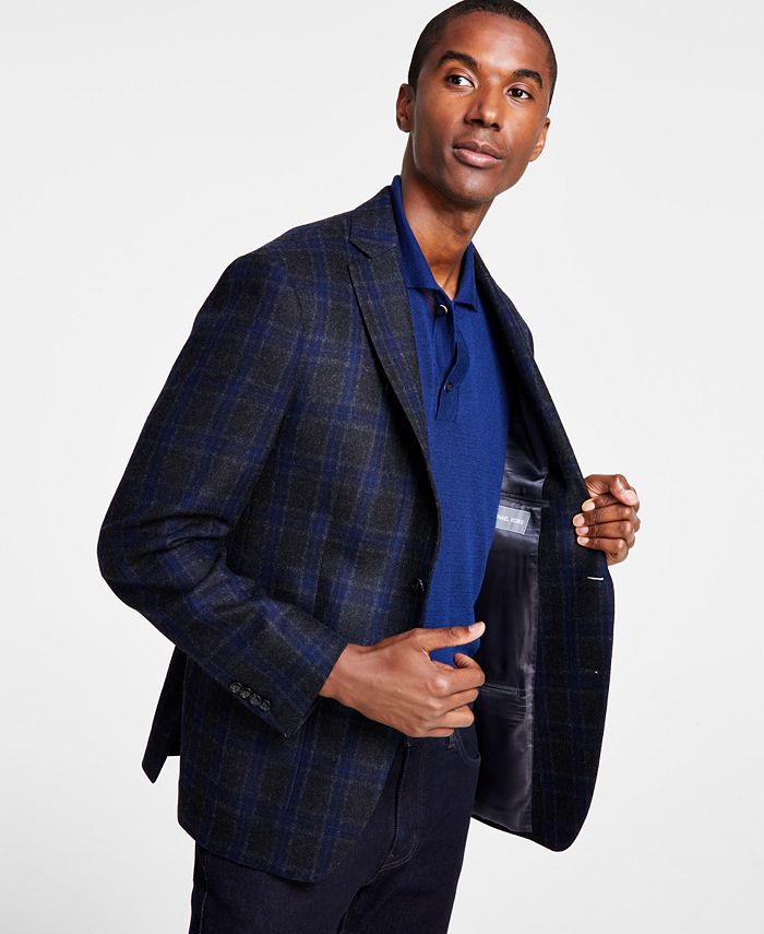 Michael Kors Men's Classic Fit Wool Blend Sport Coats - Macy's
