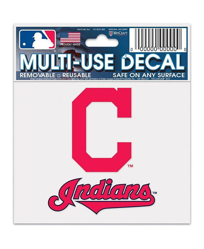 Wincraft Cleveland Indians 3'' x 4'' Multi Use Decal - Macy's