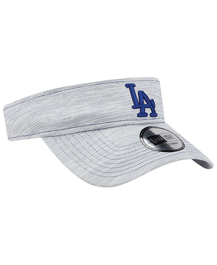 New Era Men's Gray Los Angeles Dodgers Adjustable Visor - Macy's