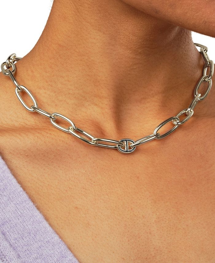 Sterling Forever Kennedy Chain Necklace - Macy's